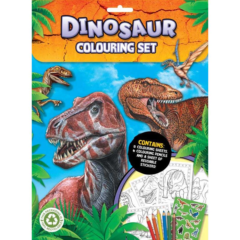 Dinosaur Malebog – Barato ApS