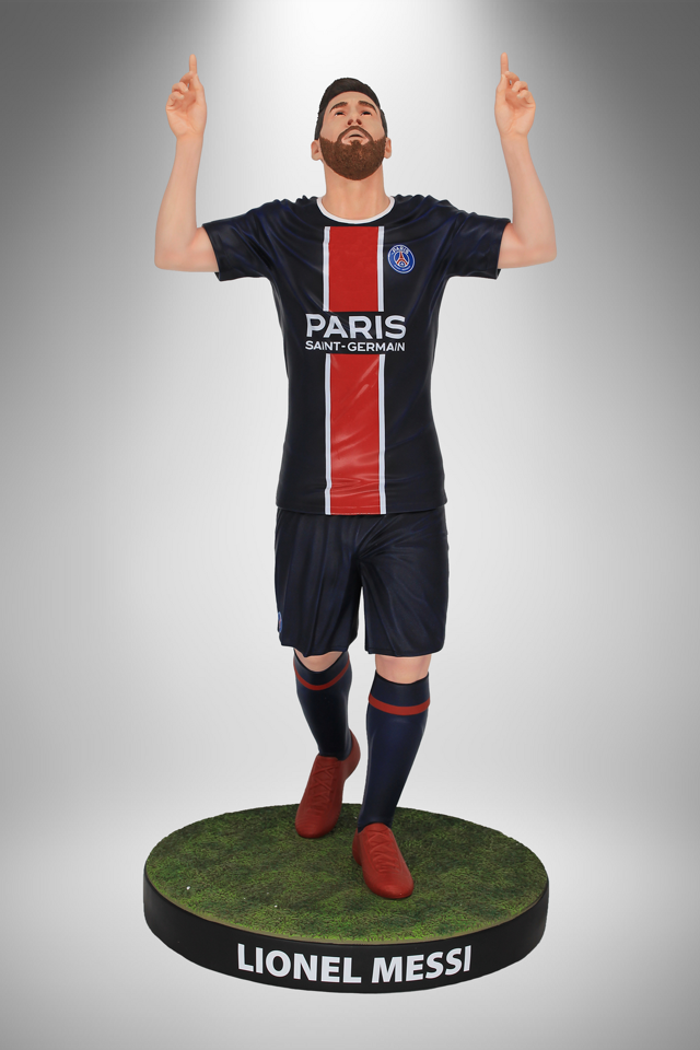 Lionel Messi statue 60 cm høj – Barato ApS