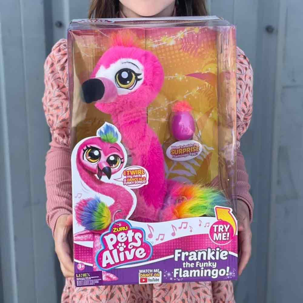 Pets Alive - "Frankie The Funky Flamingo" | Køb her – Barato ApS