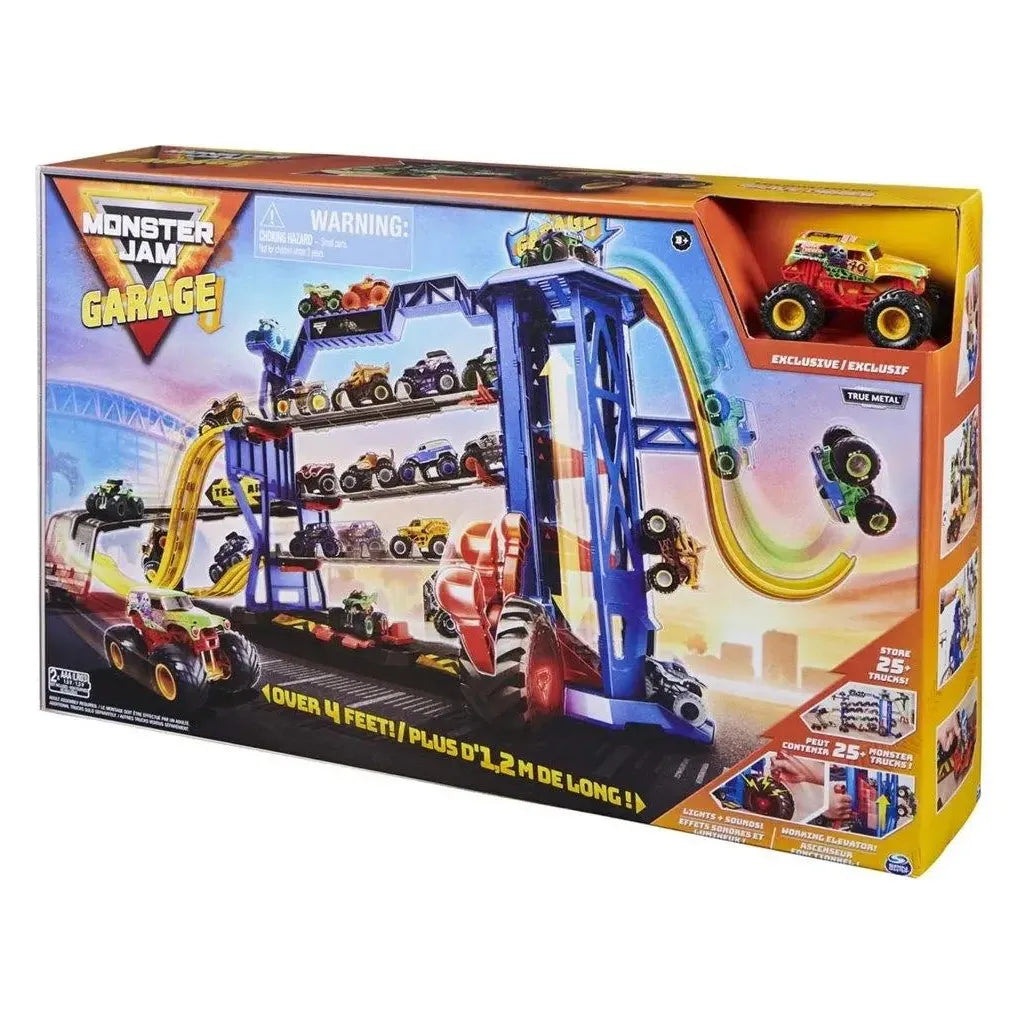 Monster Jam Monster Garage 60x120 cm – Barato ApS