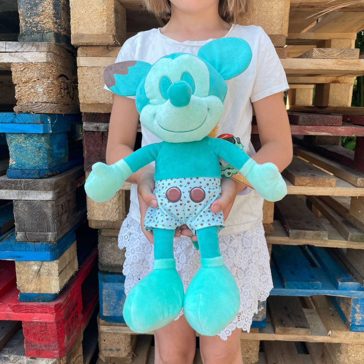 Mint choc chip Mickey Mouse bamse | Barato.dk – Barato ApS
